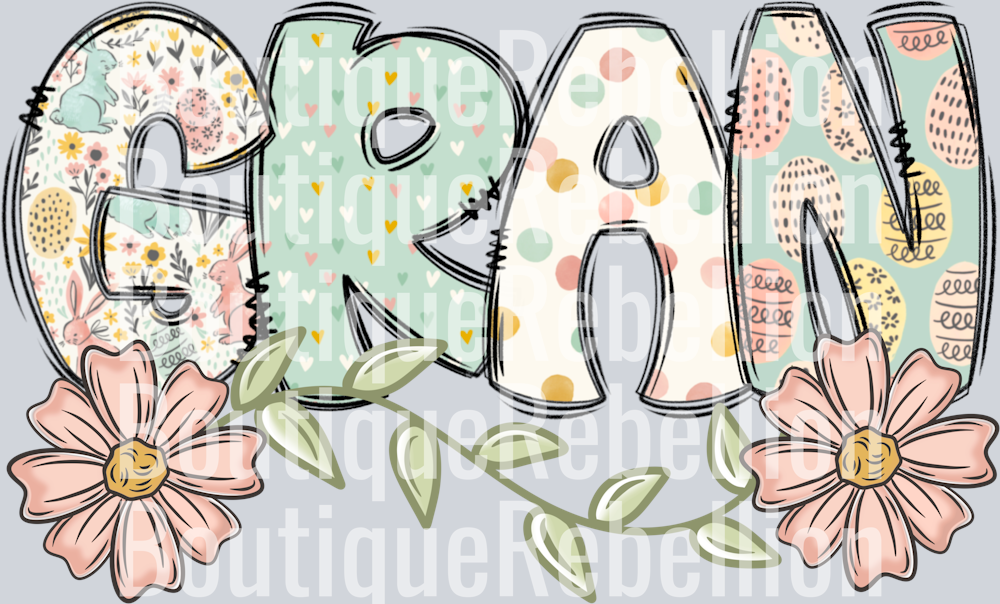 Gran Easter Single DTF Transfer – BoutiqueRebellion