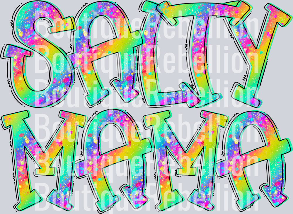 Salty Mama Single DTF Transfer – BoutiqueRebellion